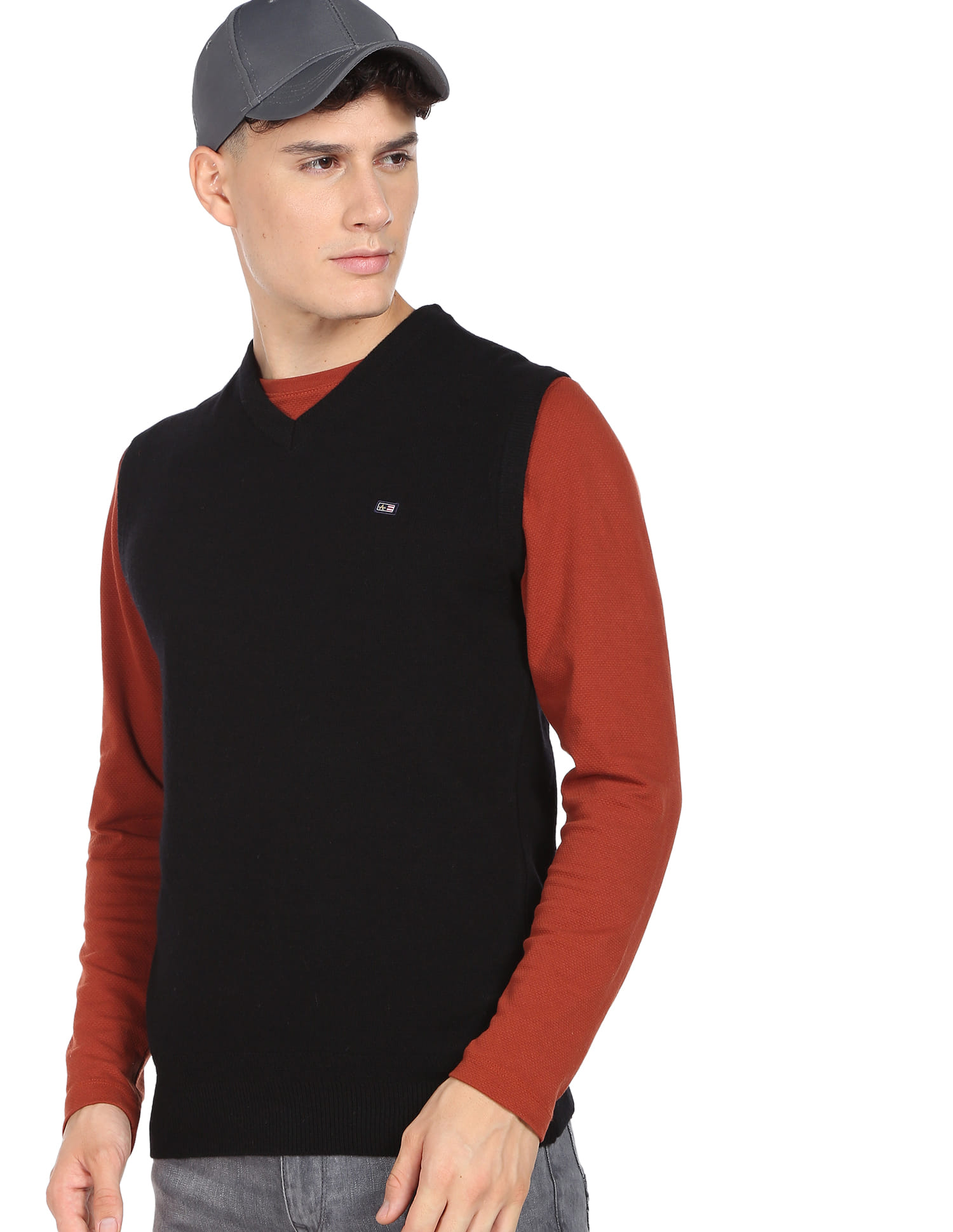 Baseball V Neck Sweaters