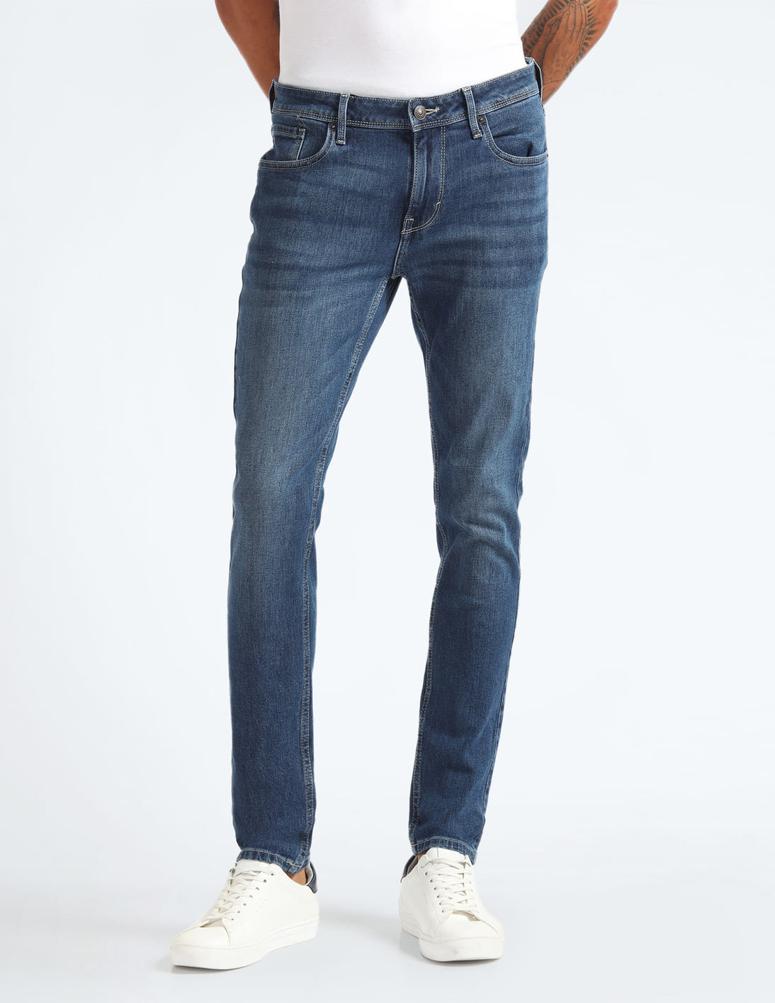 Buy Flying Machine Low Rise Super Skinny Jeans - NNNOW.com